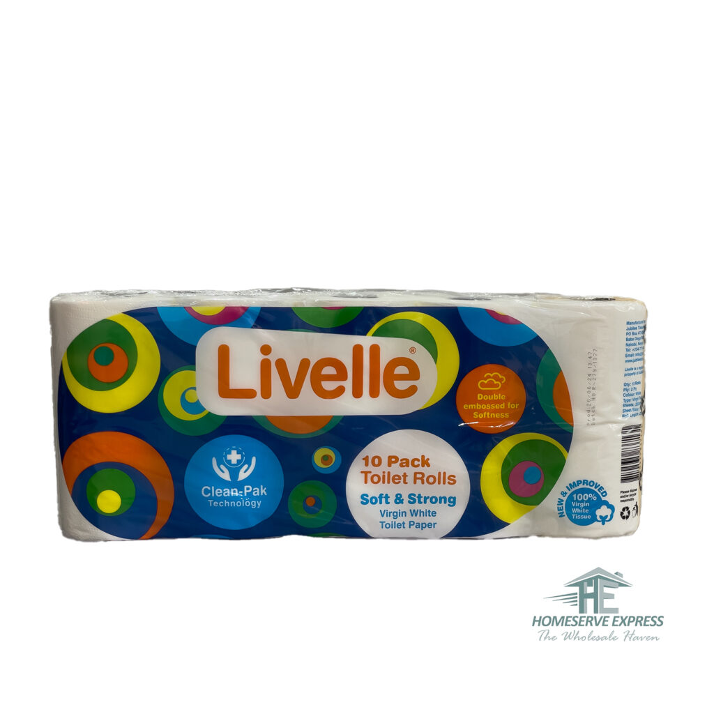 Livelle Tissue 10Pack - Homeserve Express