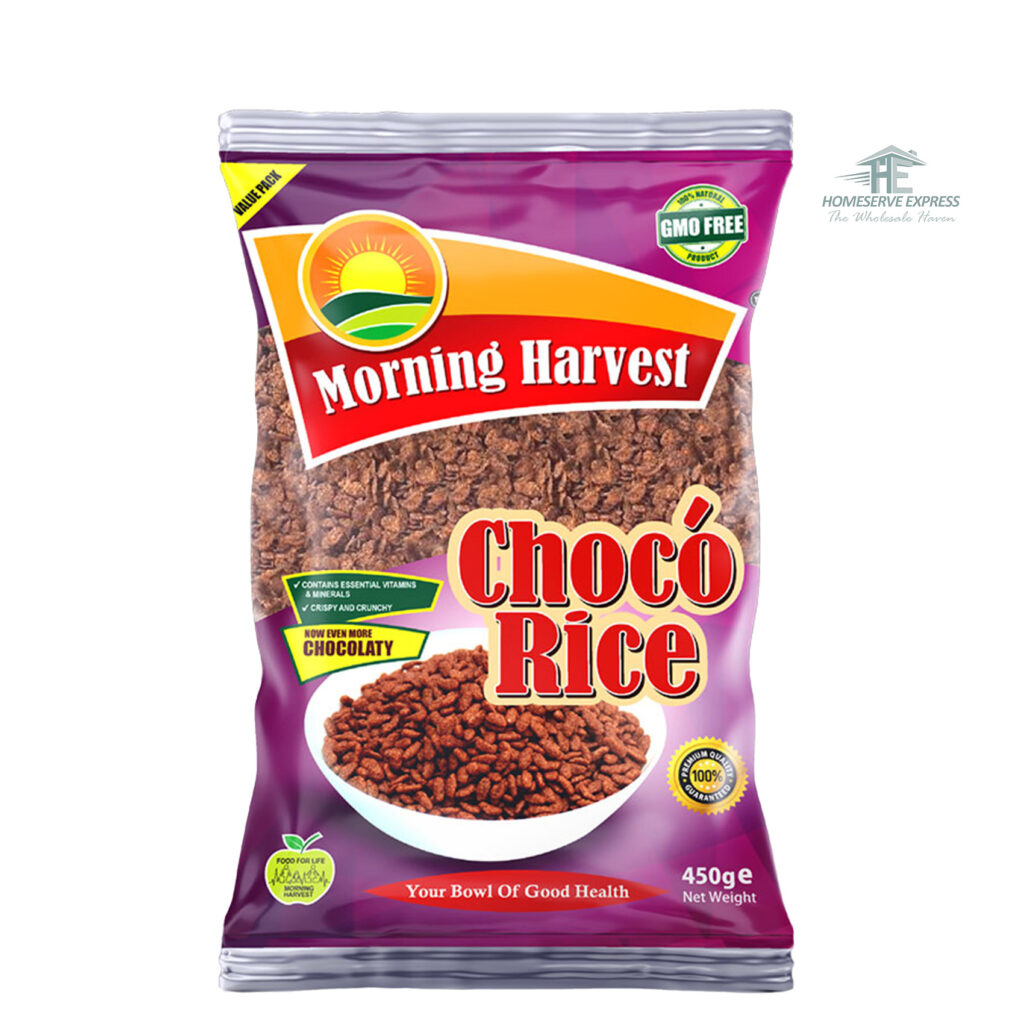 Morning Harvest Choco Rice 450g - Homeserve Express