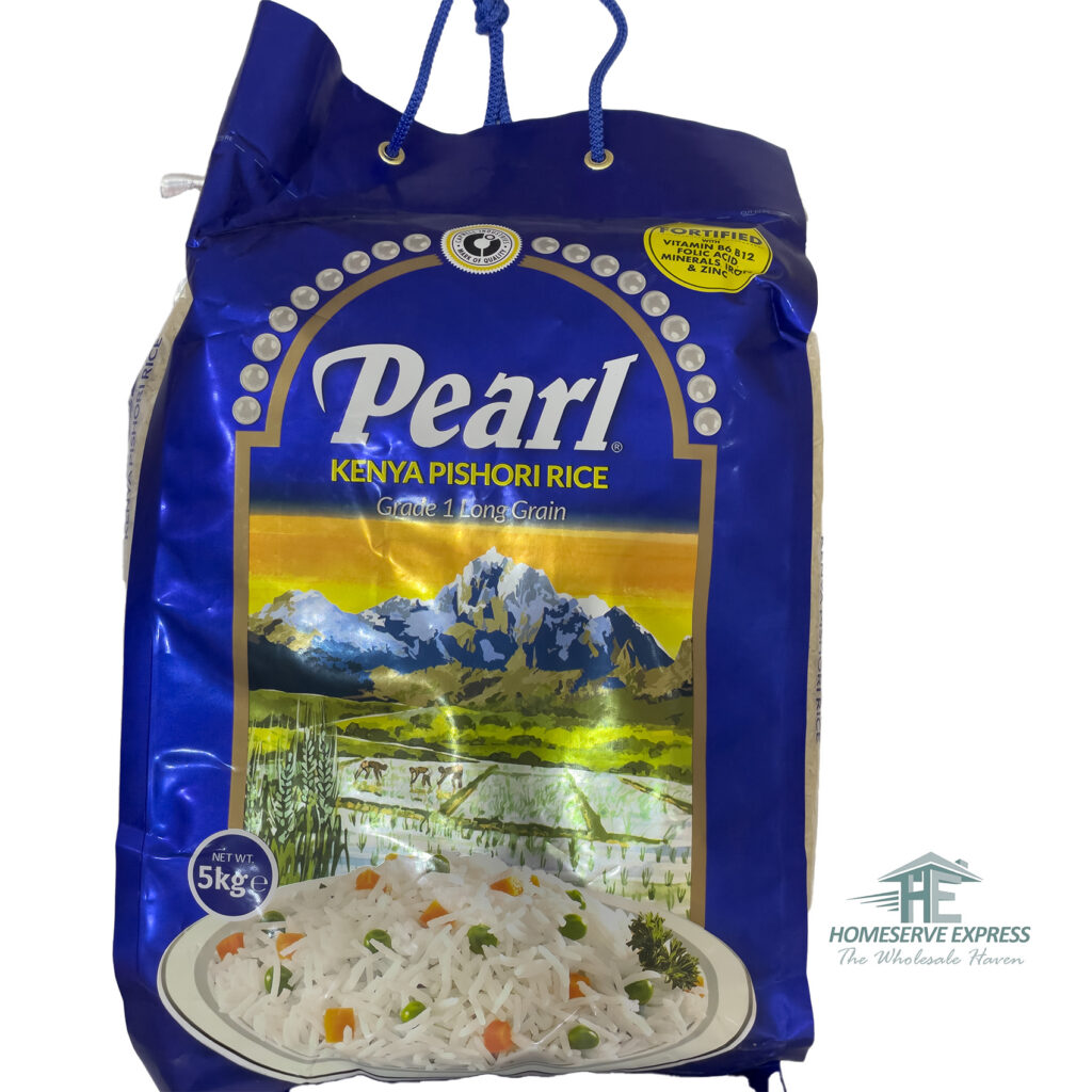 Pearl Pishori Rice 5kg - Homeserve Express