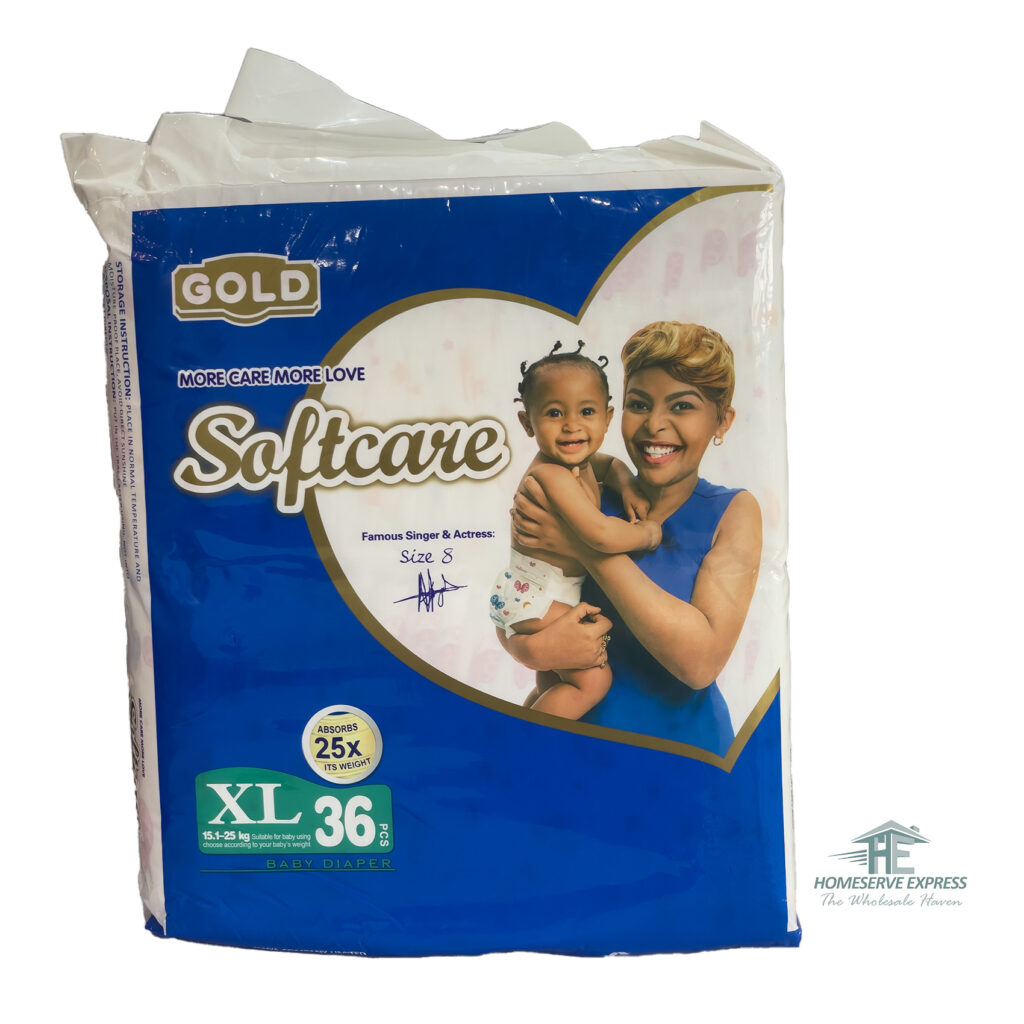 Softcare Diapers HC Xtra Large - Homeserve Express